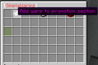 SimpleWarps | SpigotMC - High Performance Minecraft